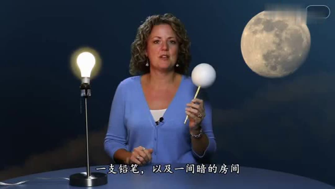 月相是怎么形成的?看了这个视频你就知道了