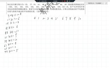 东北大学计算机考研842,1998年数据结构简答题:哈希表