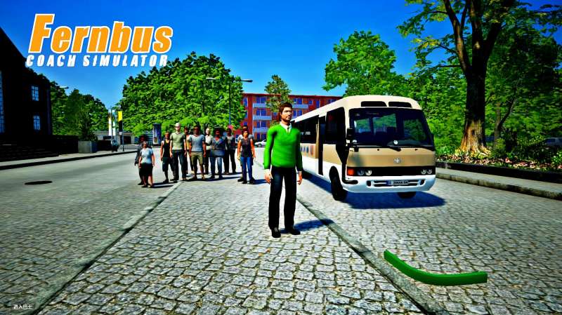 傻康解说:德国长途客车模拟第42期-小客车运送乘客到弗伦斯堡