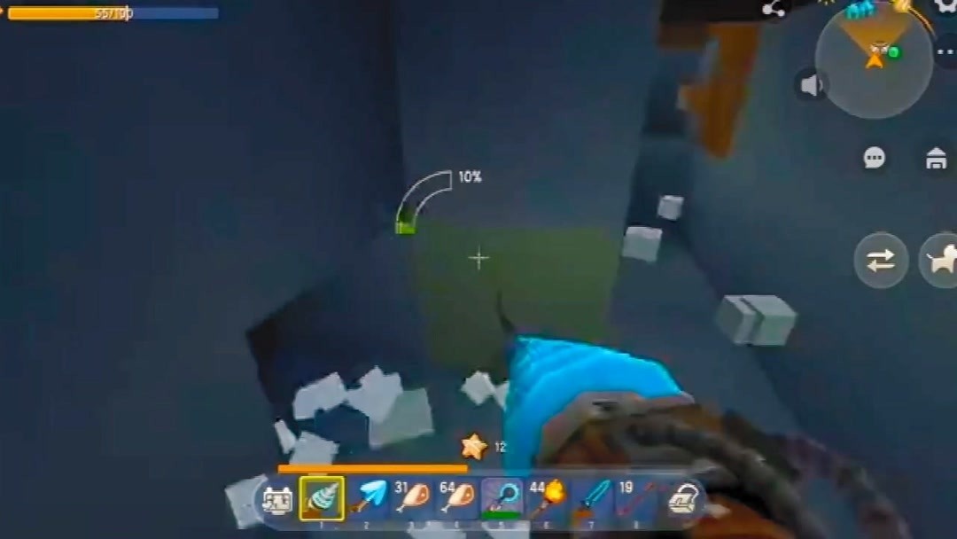 半仙迷你世界带妹生存:半仙准备鸡腿强驯迅猛龙被兔美美教做人