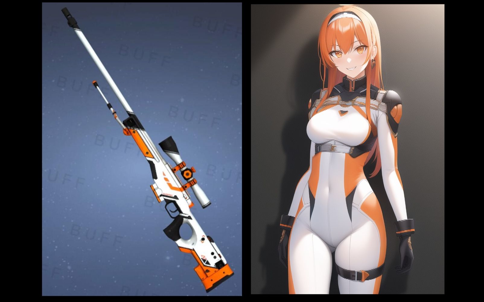 用AI把csgo皮肤变成老婆(6)