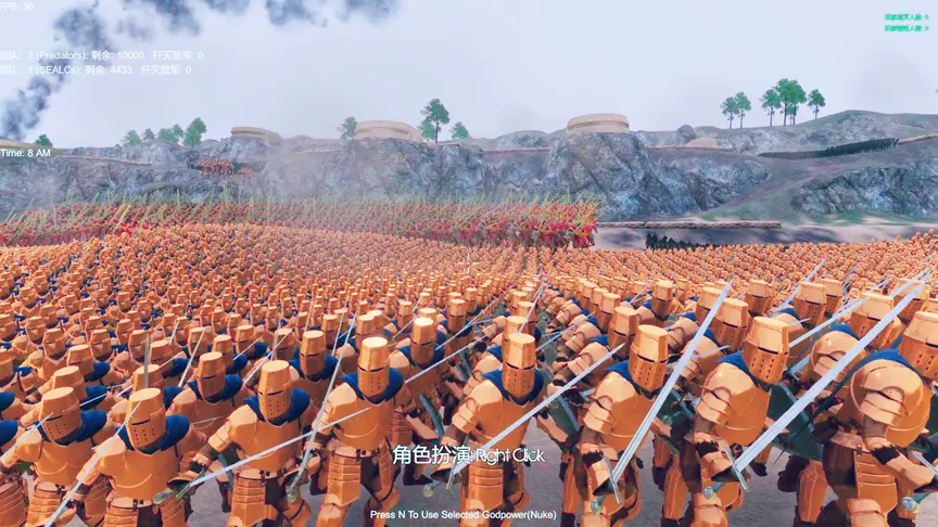 战争模拟器:10000个铁血战士诺曼底登陆,谁来阻止他们?