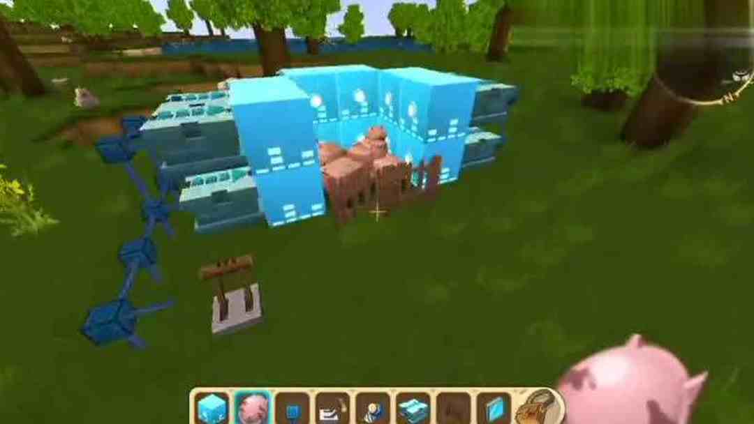 迷你世界:制作新版红外线烧烤炉教学!真香!