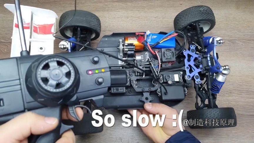 rc遥控越野车改装成电动的 #男人的玩具 #rc模型