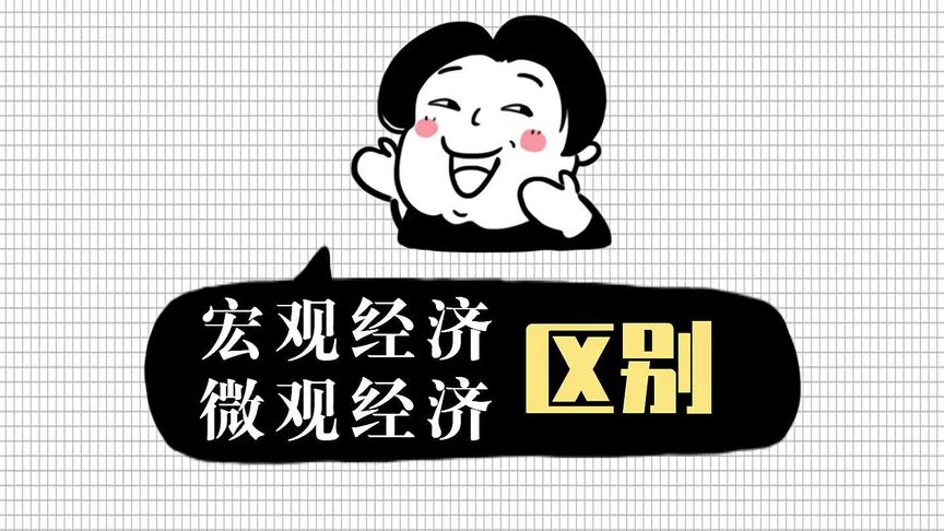 宏观经济学与微观经济学的不同点