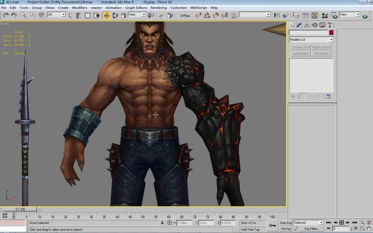 页游角色建模准备阶段分析制作教程|绘画教程|原画教程|插画教程|SAI|...