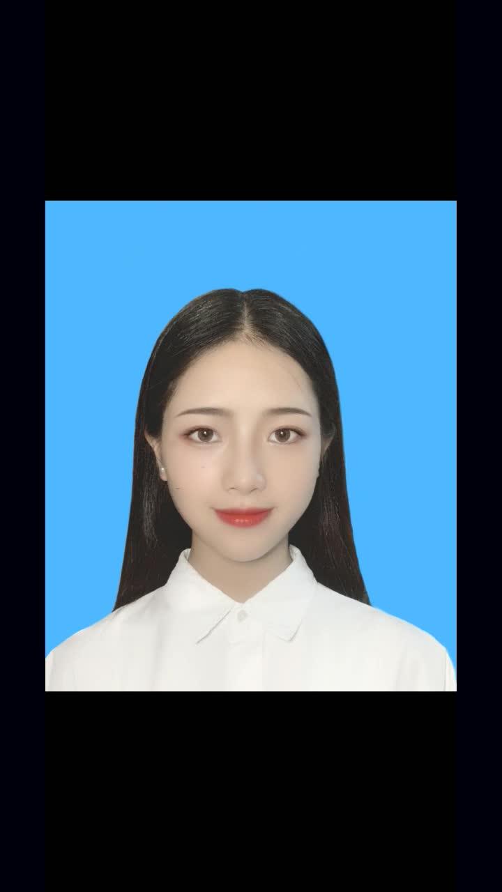 自己P的证件照有没有影楼拍的感觉~ 视频后面有软件介绍ߘ�#p图 #...