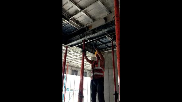 铝模拆销钉,销片的简易方法