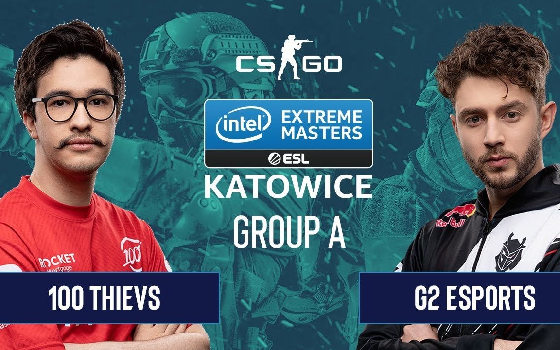...IEM卡托维兹2020 100 Thievs vs. G2 Esports BO3英文回放|CS:GO