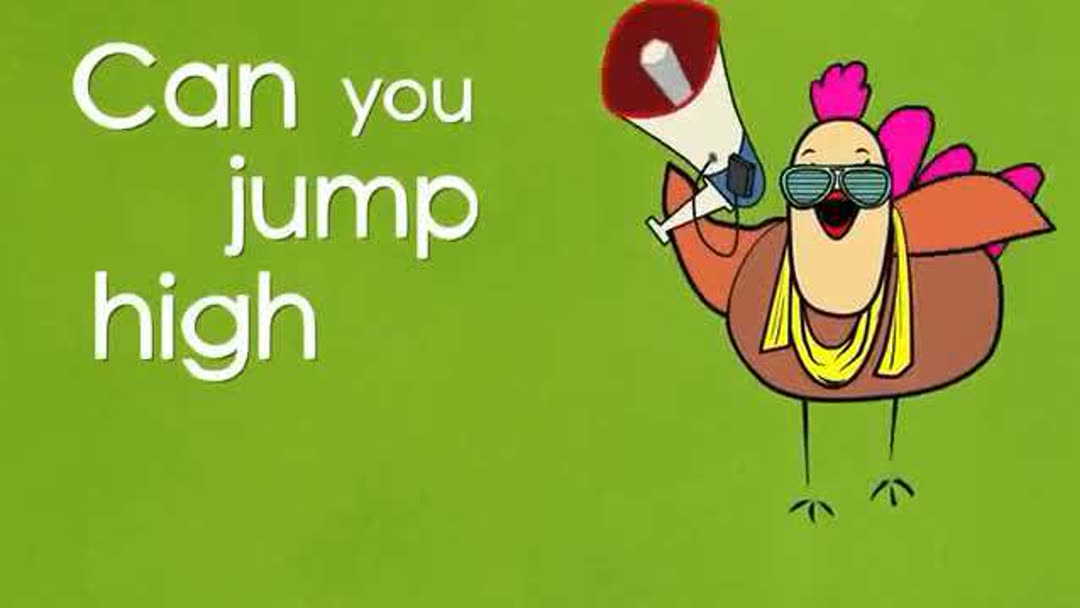 Coco宝贝听儿歌学英文单词-- Jump, Run and Shout