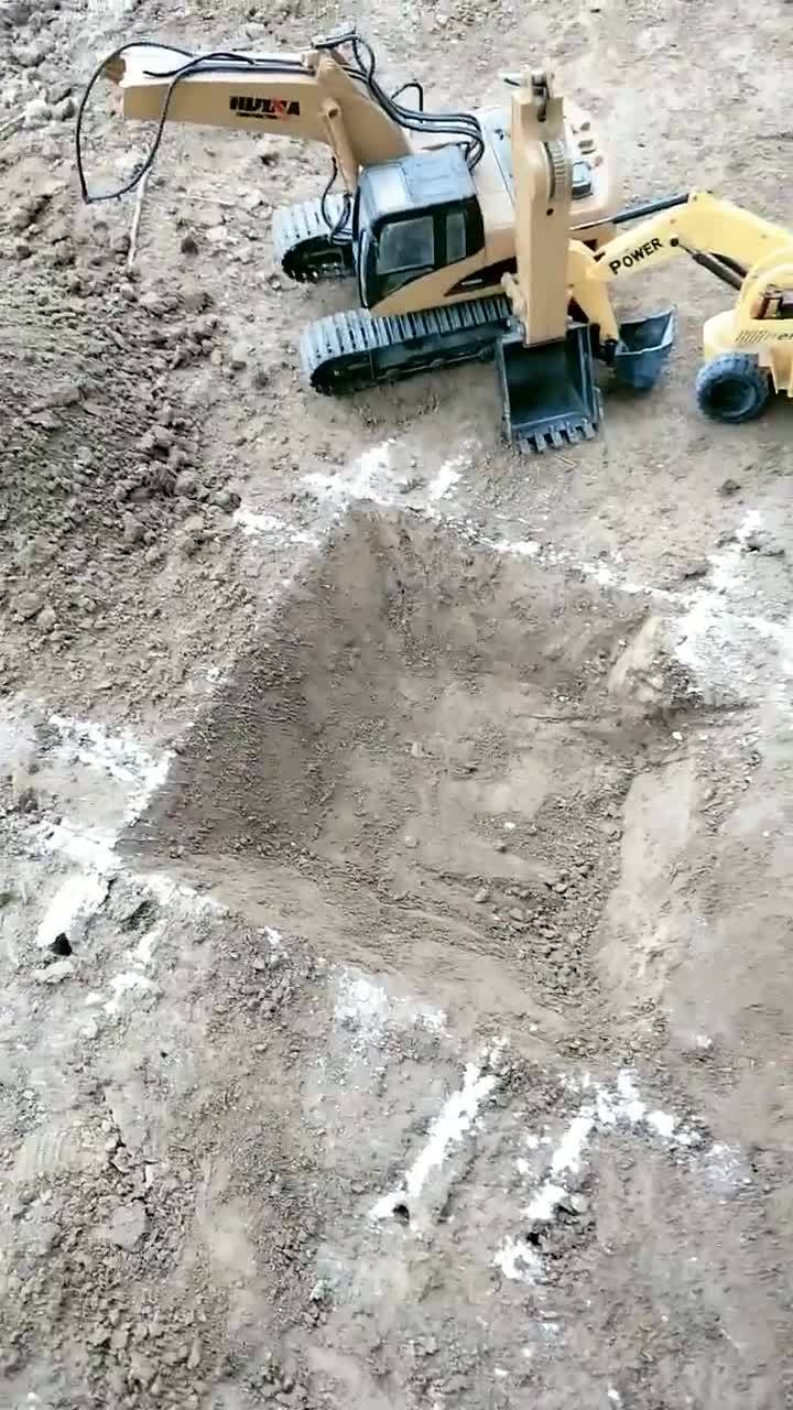 挖机模型教学第一人挖机教学