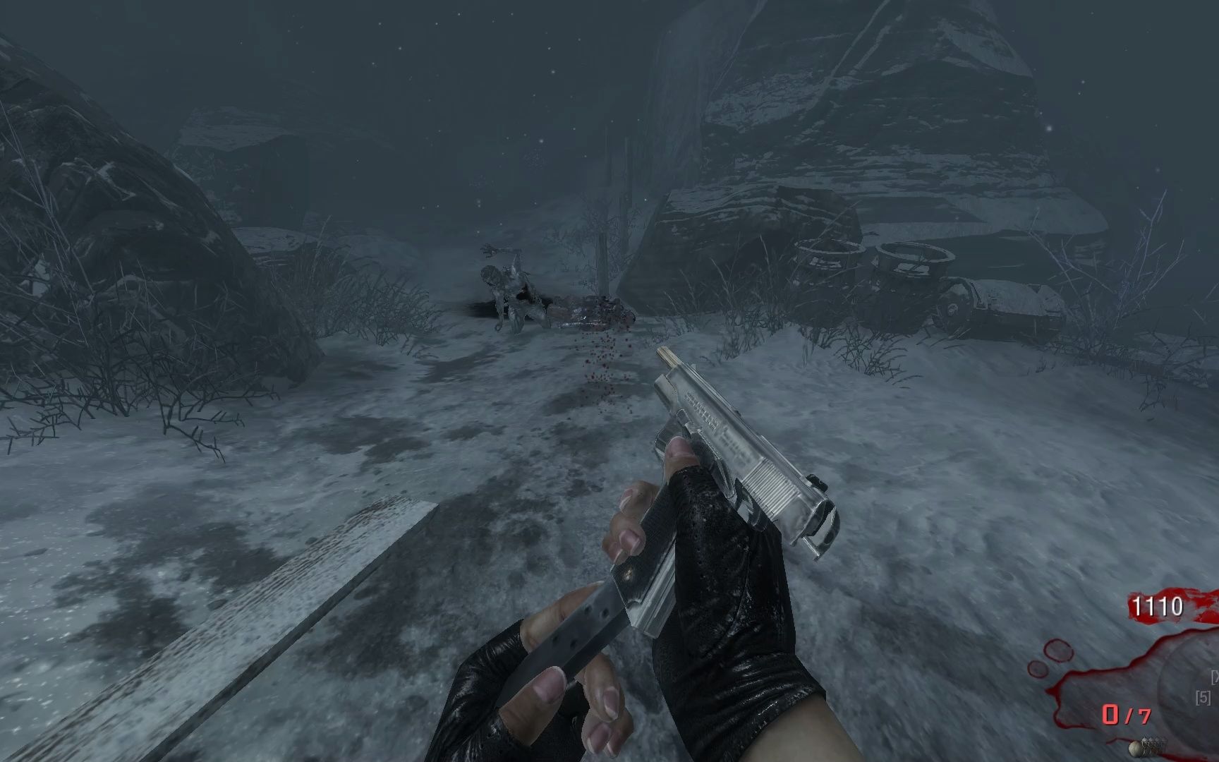 【使命召唤7】僵尸模式cotd单人50波1