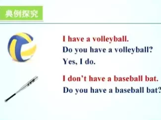 【鹿鸣微课】实义动词have(has)在一般现在时态中的用法