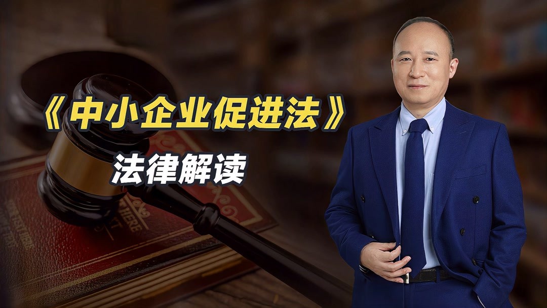 文道全律师解读《中华人民共和国中小企业促进法》