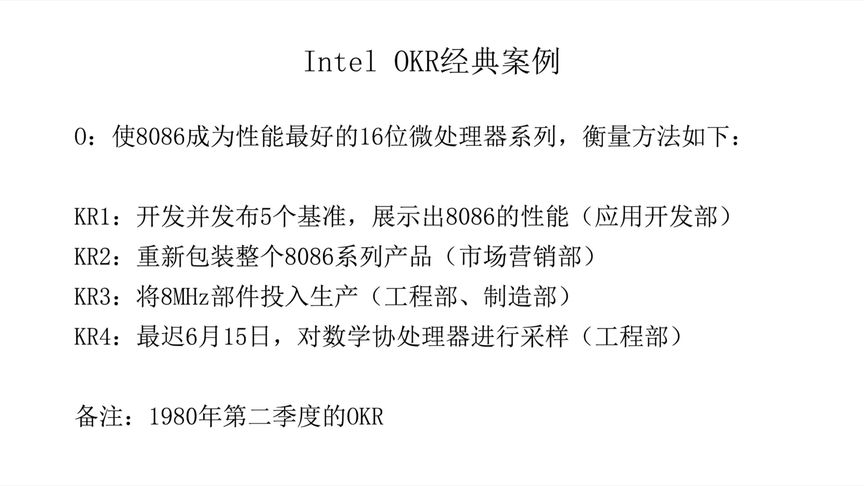 OKR60问第二课 经典案例之三