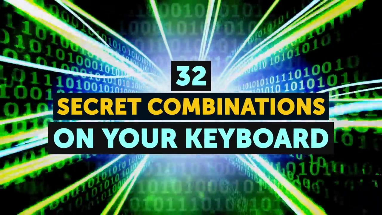 键盘上常用的32个快捷键 32 Secret Combinations on Your Keyboard