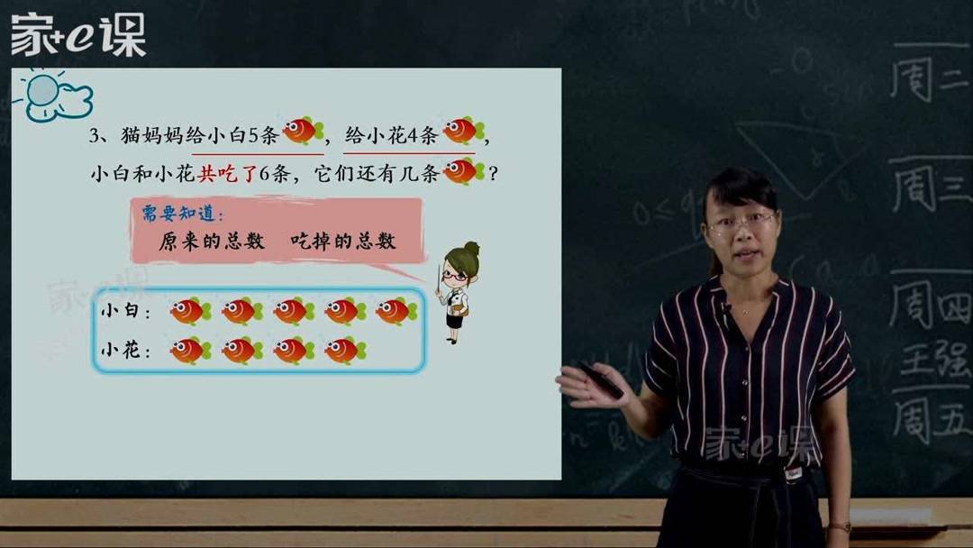 应用题二简单的两步计算