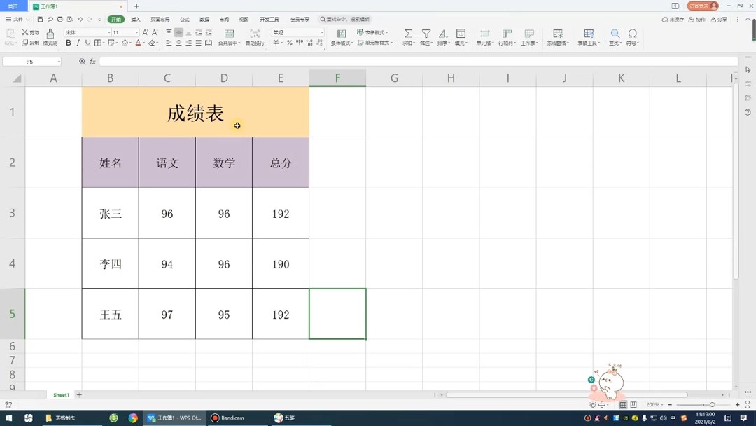Excel表格制作教程,表格的制作方法详解