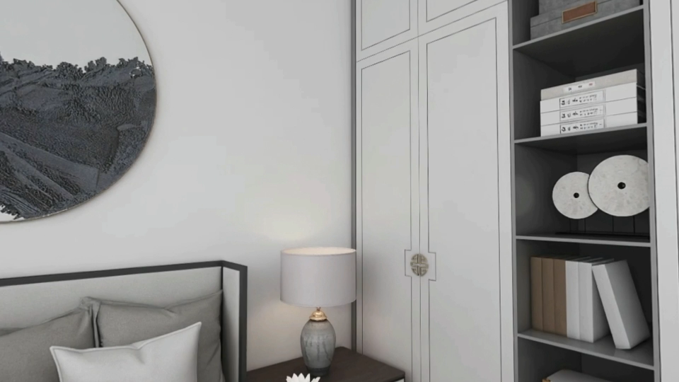 用新的剪辑方式,展示室内设计效果图,会不会好点?