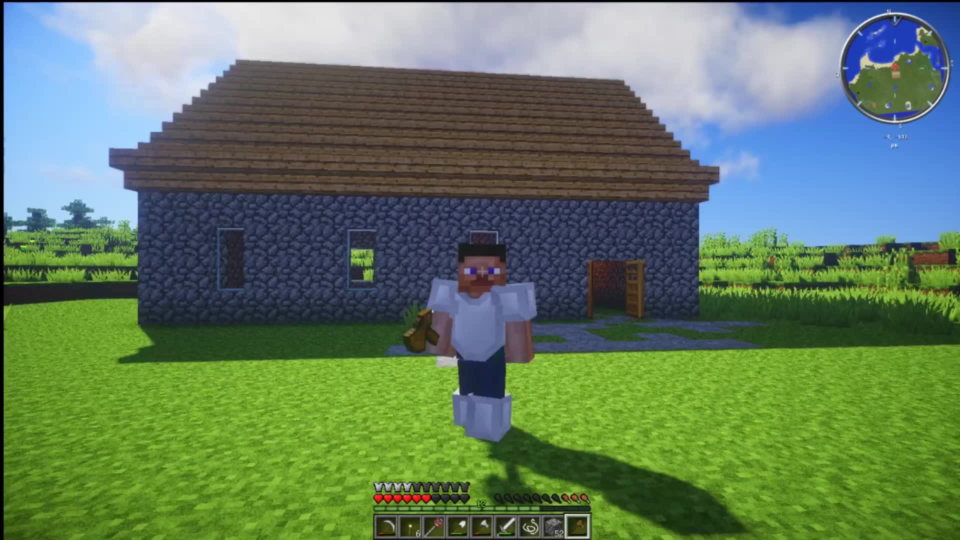 我的世界 暗墨生存记 06 开荒种地以后就不用饿肚子了