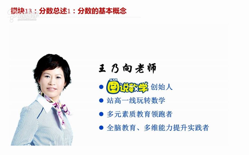 《图说数学》王乃向 高级版 004分数总述1：分数的基本概念