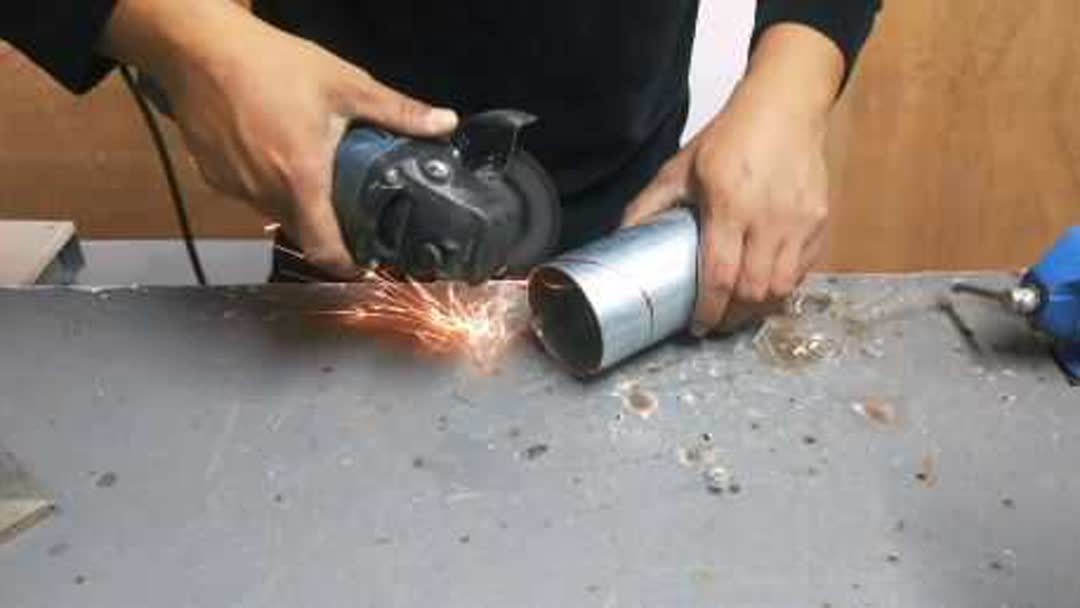 不同口径圆管怎么切偏心口,这种方法简单易懂,真的太实用了!