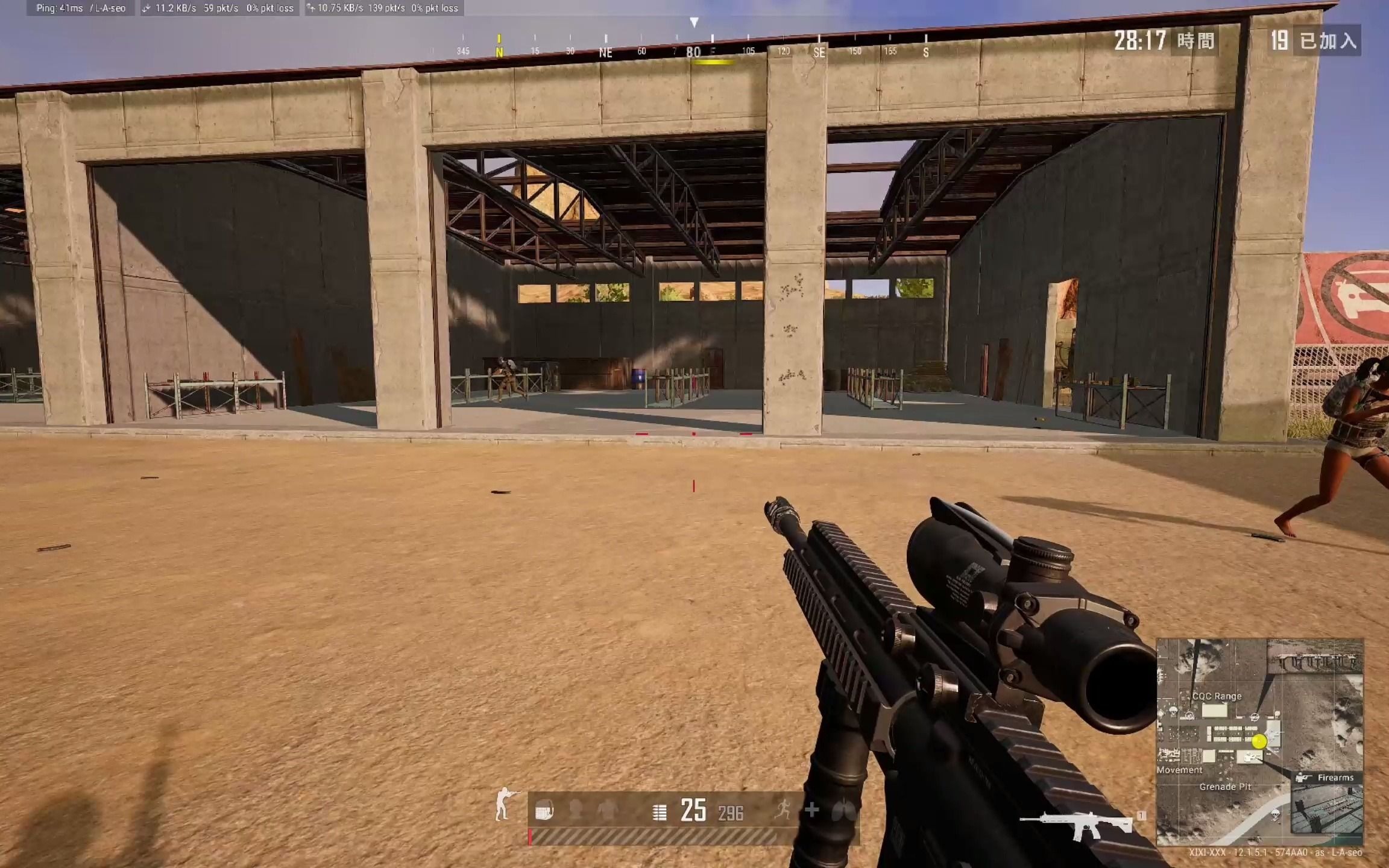 罗技GPW鼠标测试绝地求生训练场压枪四倍三倍二倍红点的区别