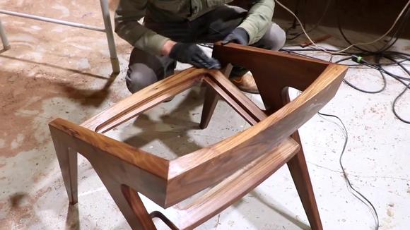 木工DIY椅子的制作过程