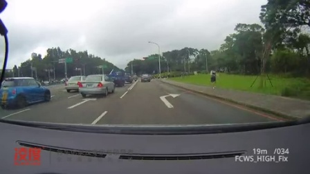 凌度A12行车记录仪前车预警提醒