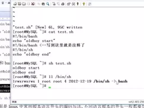 【Shell高级编程第一部分】04 建立一个规范的shell脚本w-...