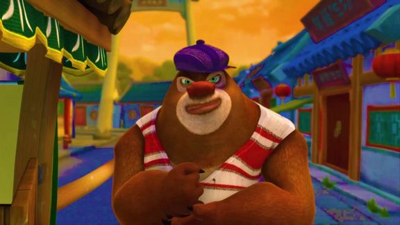 熊出没光头强动画片,熊出没动画片高清版,熊出没之拖拖看皮影戏