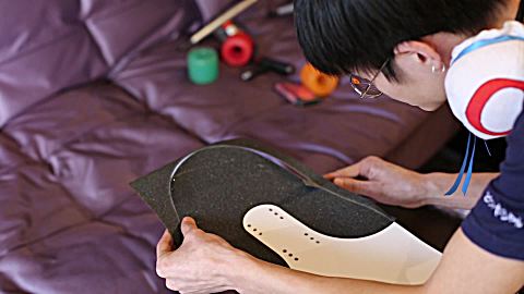 武汉Blast长板-长板组装、贴砂纸、装轴承、支架,滑板安装方法