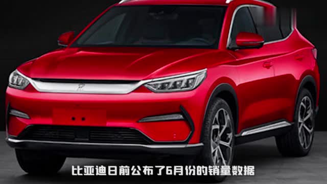 堪忧!比亚迪新能源车6月销量暴跌,销量“腰斩”