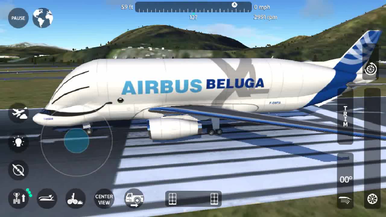 飞行模拟:世界最大运输机竟如此可爱!(忽略最后手残部分)(这张图优化...