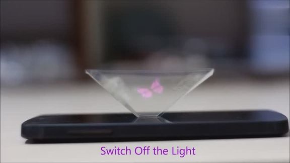 原创手制作,用几个透明的CD外壳,就做出炫酷的投影视频教程