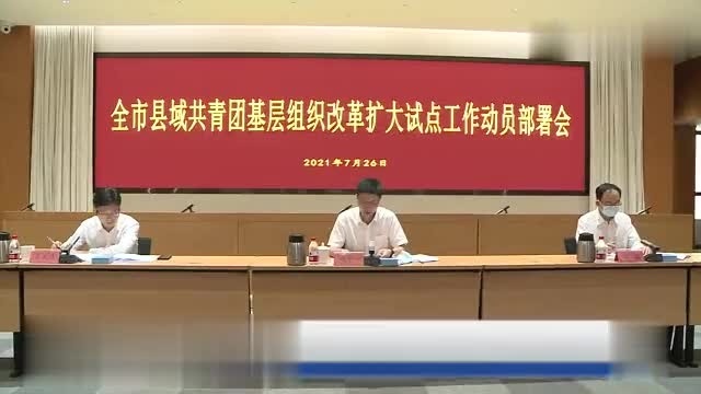 深圳召开共青团基层组织改革扩大试点工作动员部署会