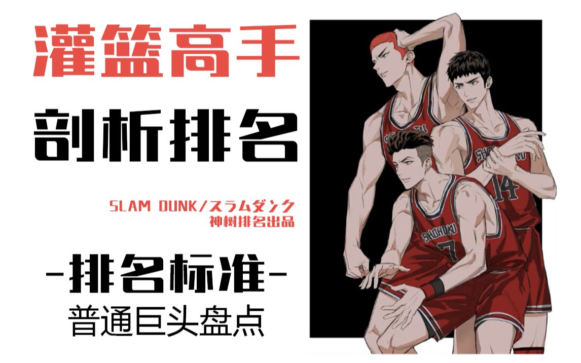 《灌篮高手》球员实力剖析排名「1」排名标准及普通巨头实力盘点【...