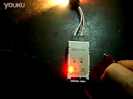 智能无线接收器,12V无线控制器,12V无线开关,烟花点火器 三种功能视频