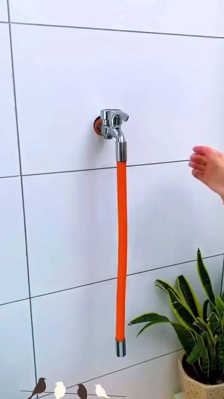软水管对接,就用这种软管对接接头,非常的结实