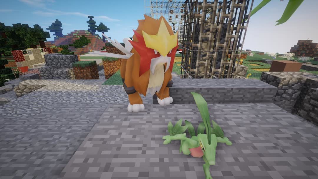 皮卡解说我的世界神奇宝贝日月第五十四集:炎帝与森林蜥蜴