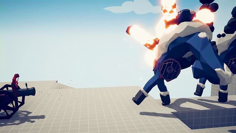 全面战争模拟器:神之兵种对战100只猛犸象