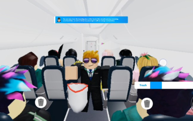 roblox航空乘务员模拟器(头等舱篇)
