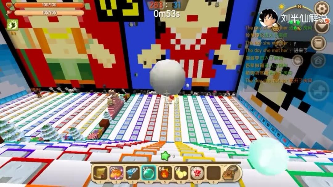 迷你世界卡卡VS妮妮来看看谁的支持者更多更厉害