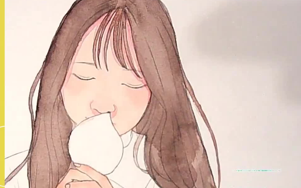 零基础新手水彩绘画教程,超级温柔的声音,听着就醉