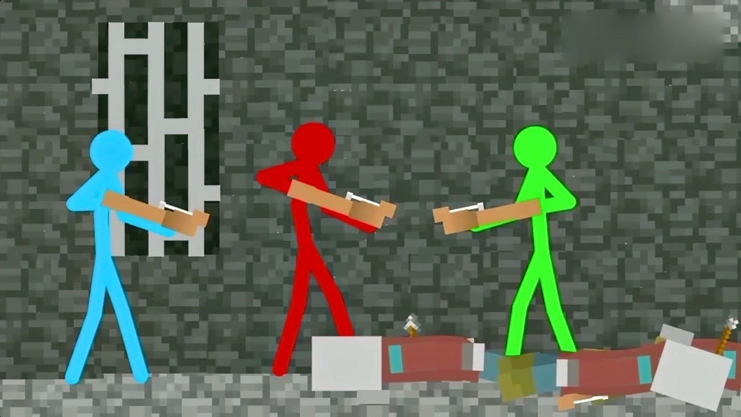 MC动画:火柴人我的世界生存日记