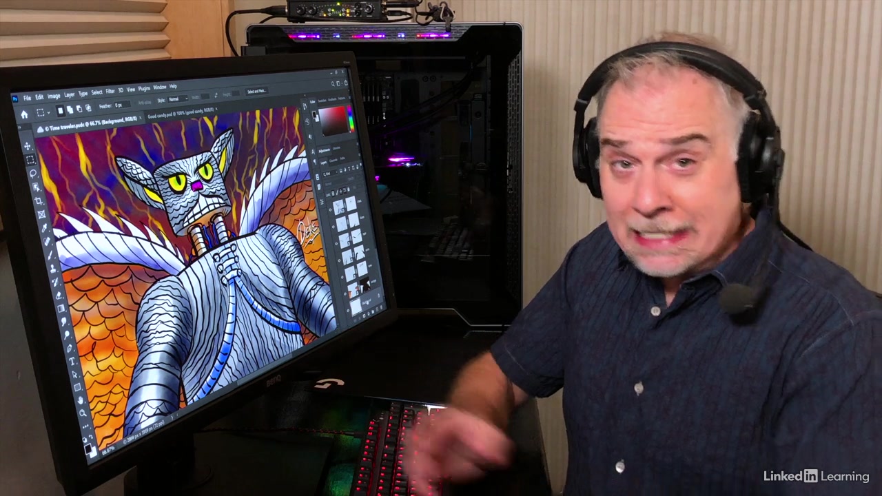 Lynda – Photoshop 2021 New Features 基础教程【中英字幕】