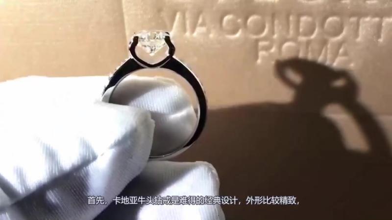 牛头款钻戒显大吗,钻戒牛头款和六爪哪个显大,四爪镶的钻戒真的不...