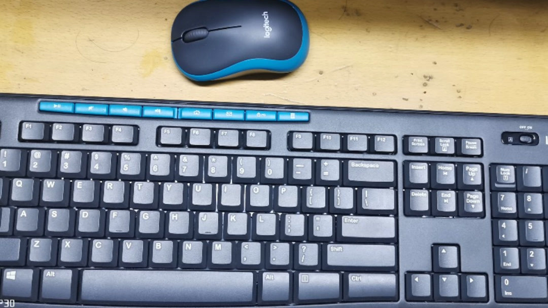 新买的罗技K275键鼠套装非专业测评