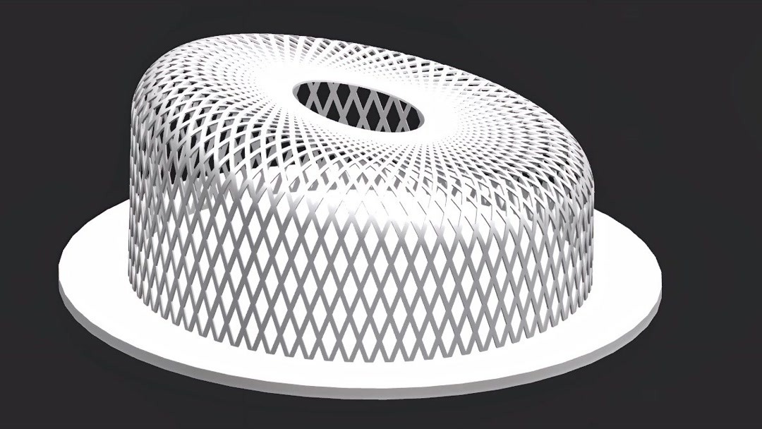 UG建模教程 经典案例 奥运鸟巢