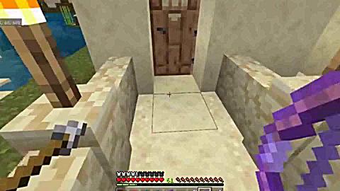 我的世界基岩版7:沙漠突然多出个传送门,还有一群北极熊在遛弯